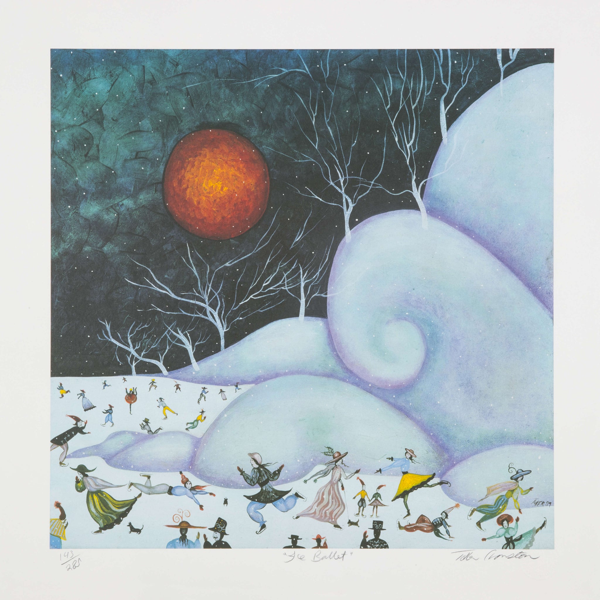 Ice Ballet – Toller Cranston Skating Prints